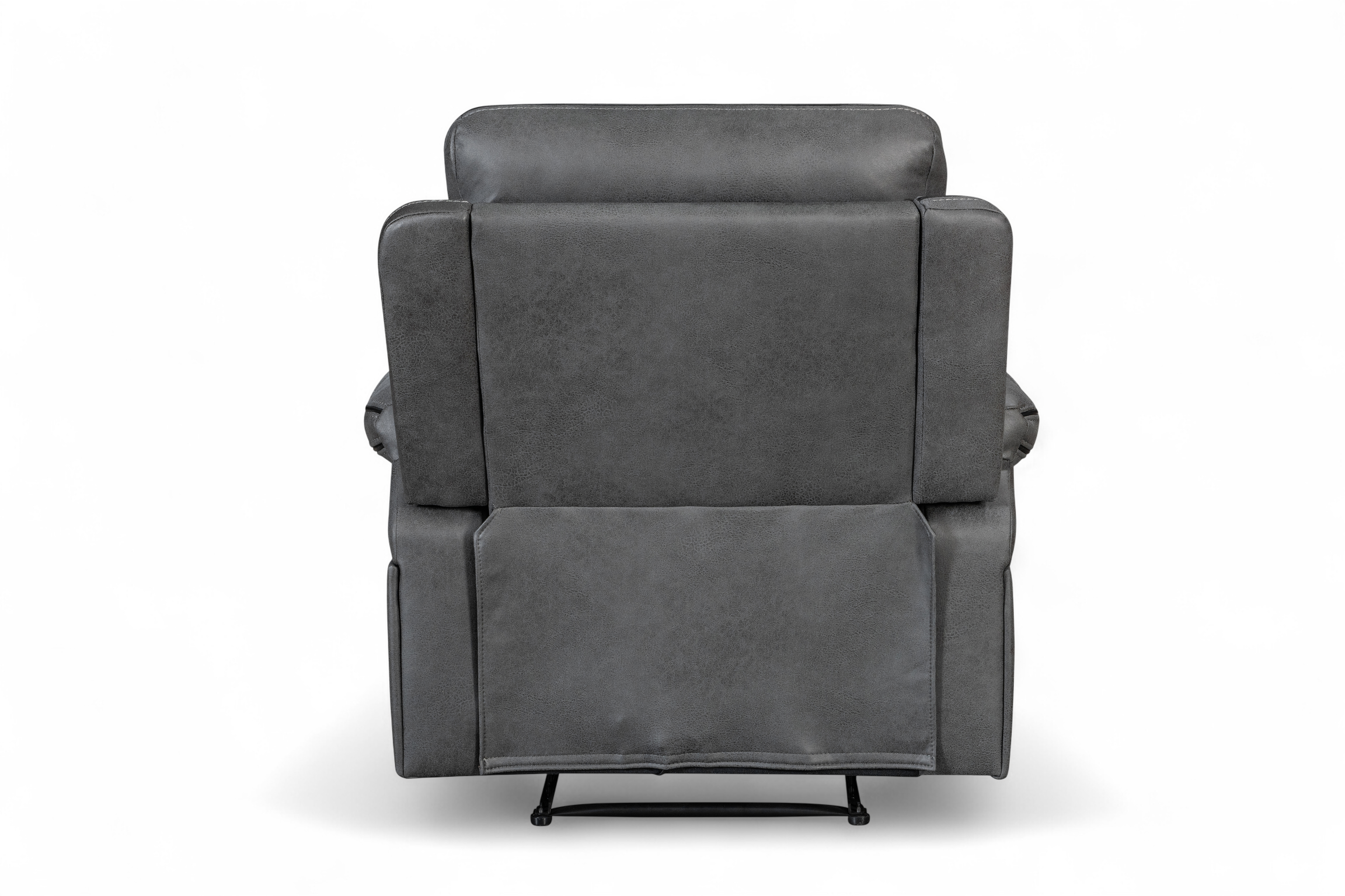 Faux Leather Grey Electric Recliner Chair VEGAS – Stunning Chairs
