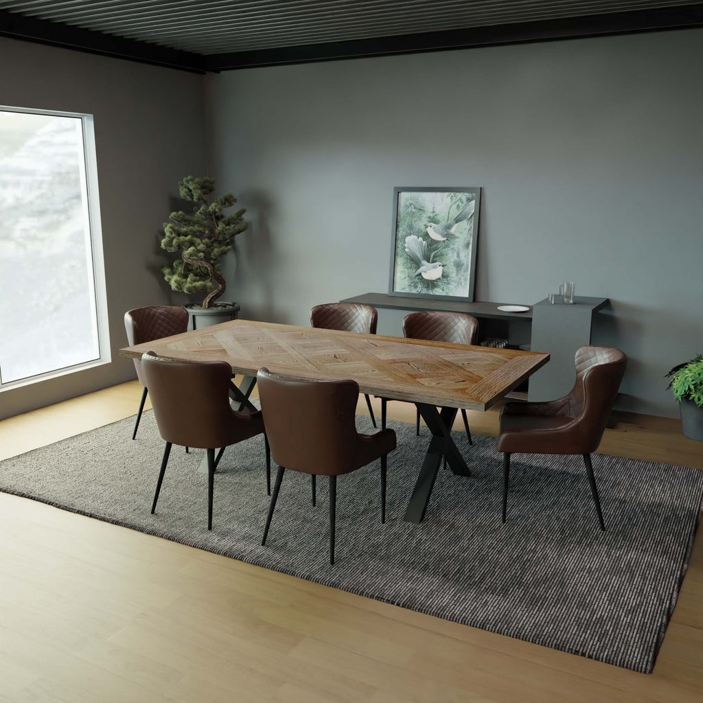 Dining Tables - Real Wood Veneer & Solid Mango Wood – Stunning Chairs