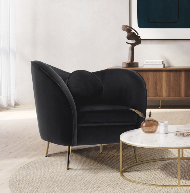 Black accent chairs under $100 store