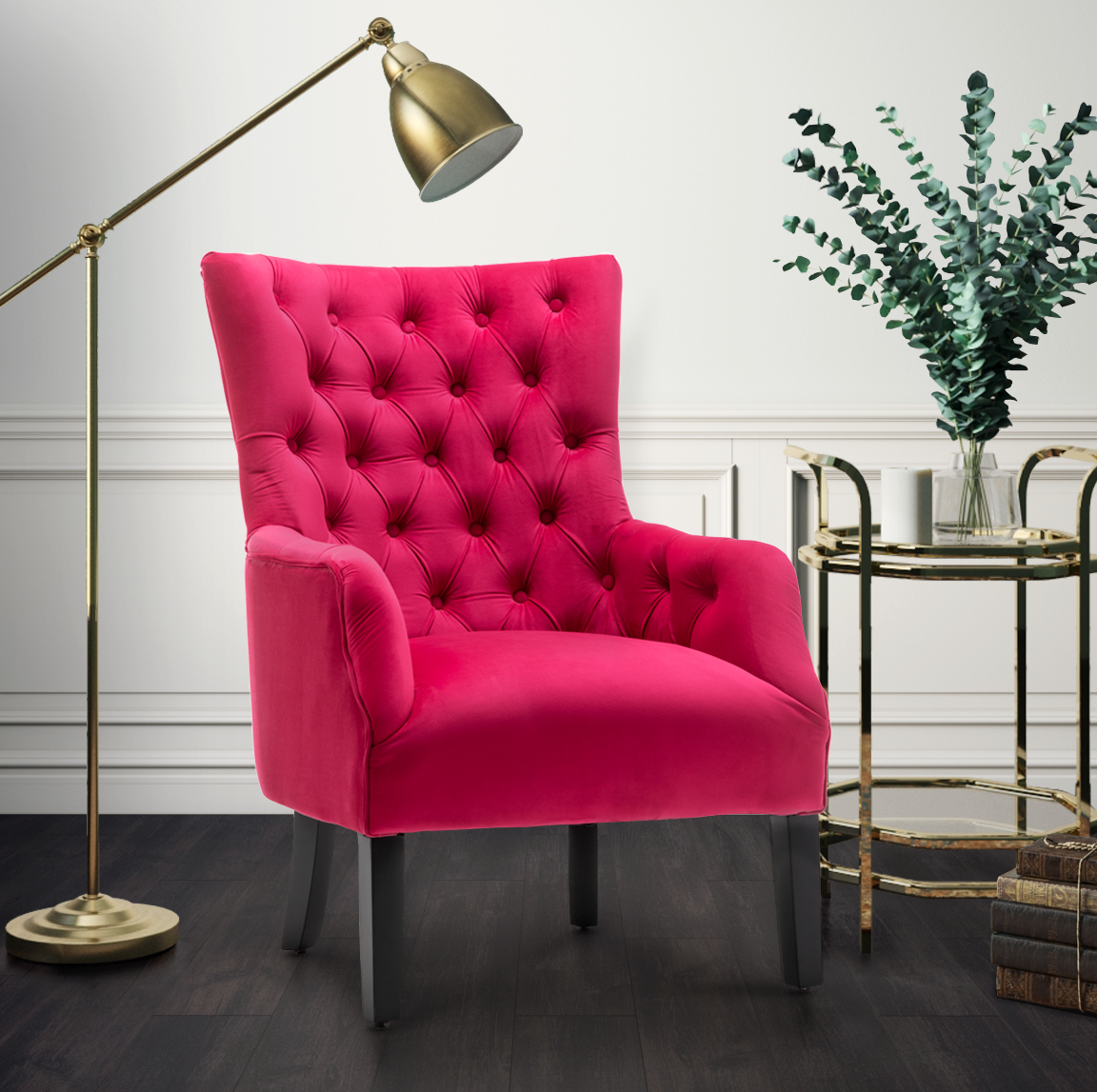 Pink chair cheap store